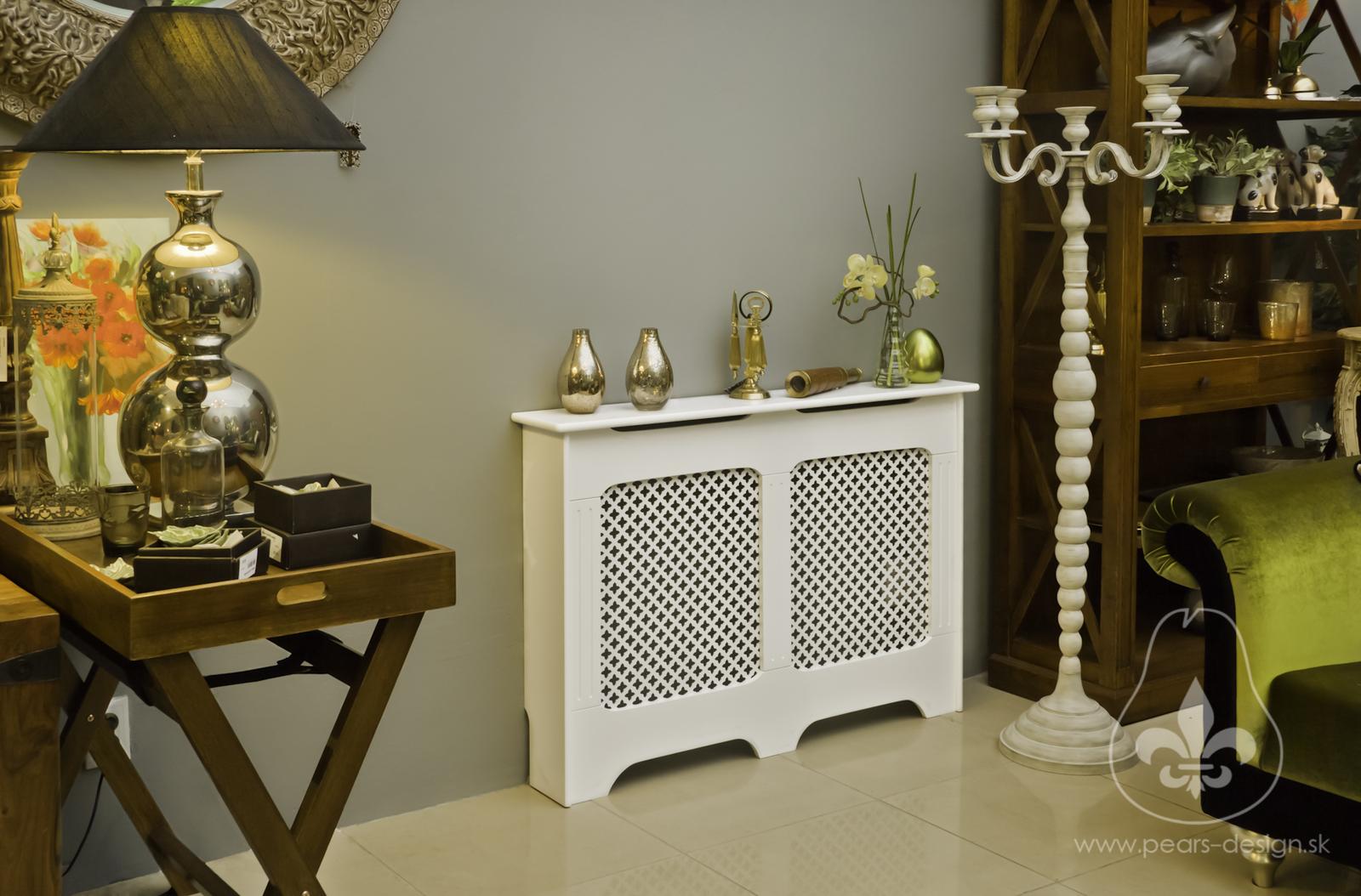 Dizajnové kryty na radiátory v bielej farbe od €245 - http://www.pears ...