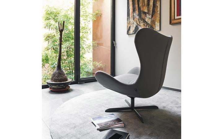 Moderné kreslá, dizajnové, luxusné, pohodlné ušiaky s taburetkou ...